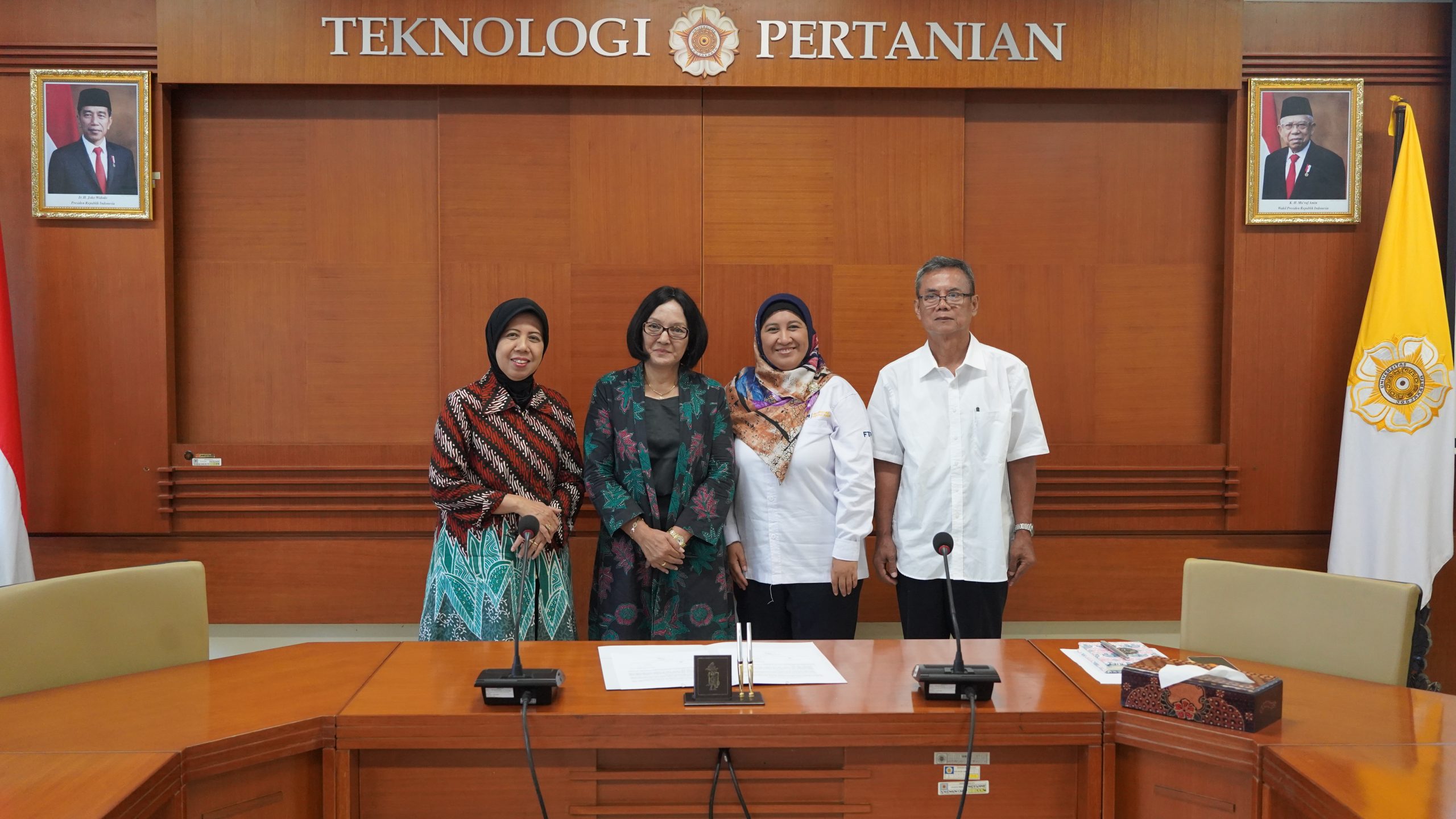 Serah Terima Jabatan dan Pelantikan Ketua Unit Manajemen Mutu FTP UGM ...