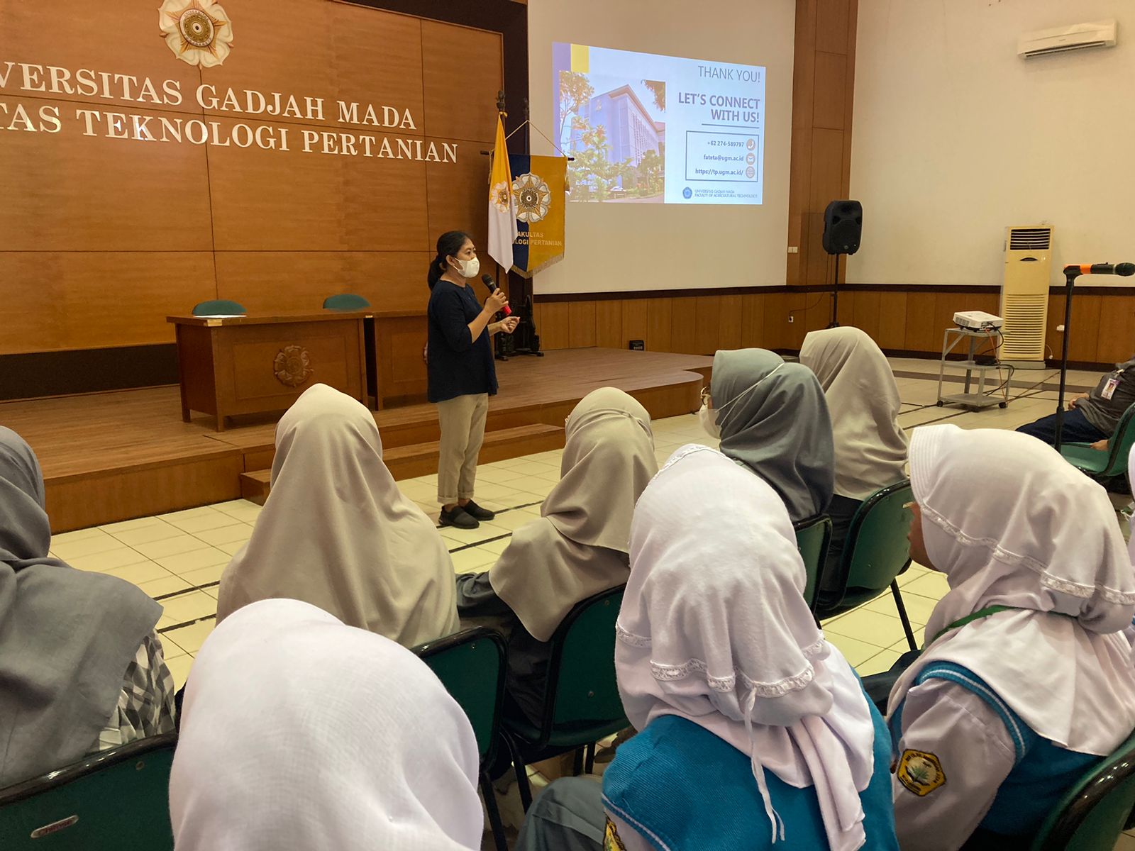 Kunjungan Siswa SMA N 1 Nyalindung ke Fakultas Teknologi Pertanian (FTP ...