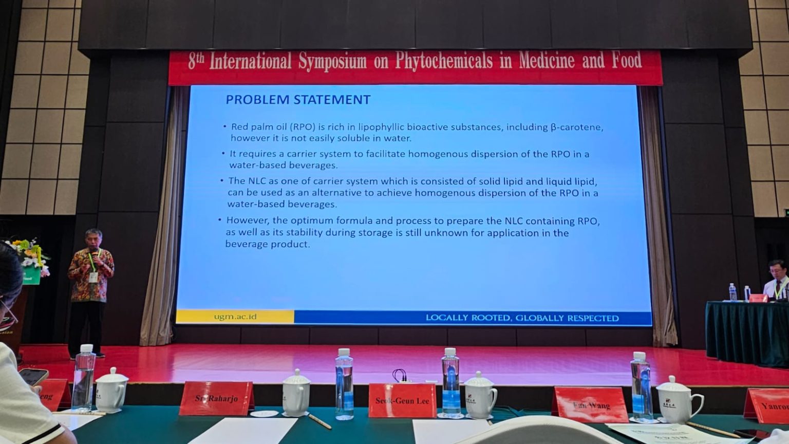 FTP UGM Hadir di 8th International Symposium on Phytochemicals in ...