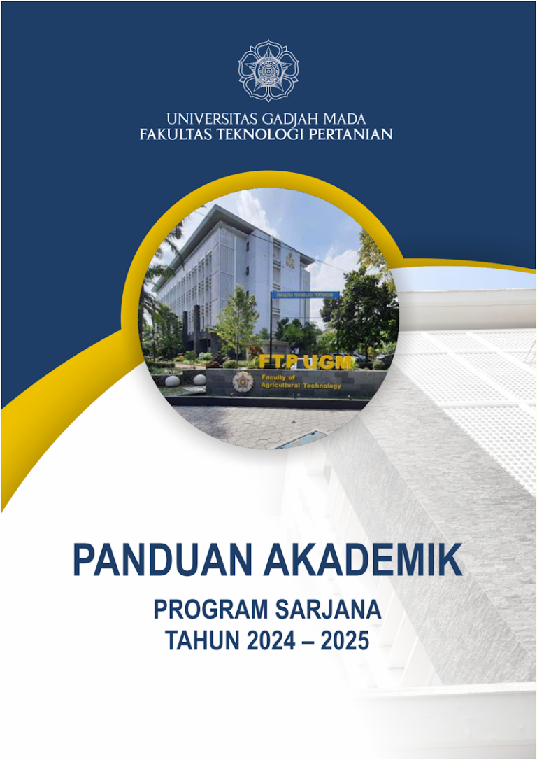 Panduan Akademik – Fakultas Teknologi Pertanian UGM