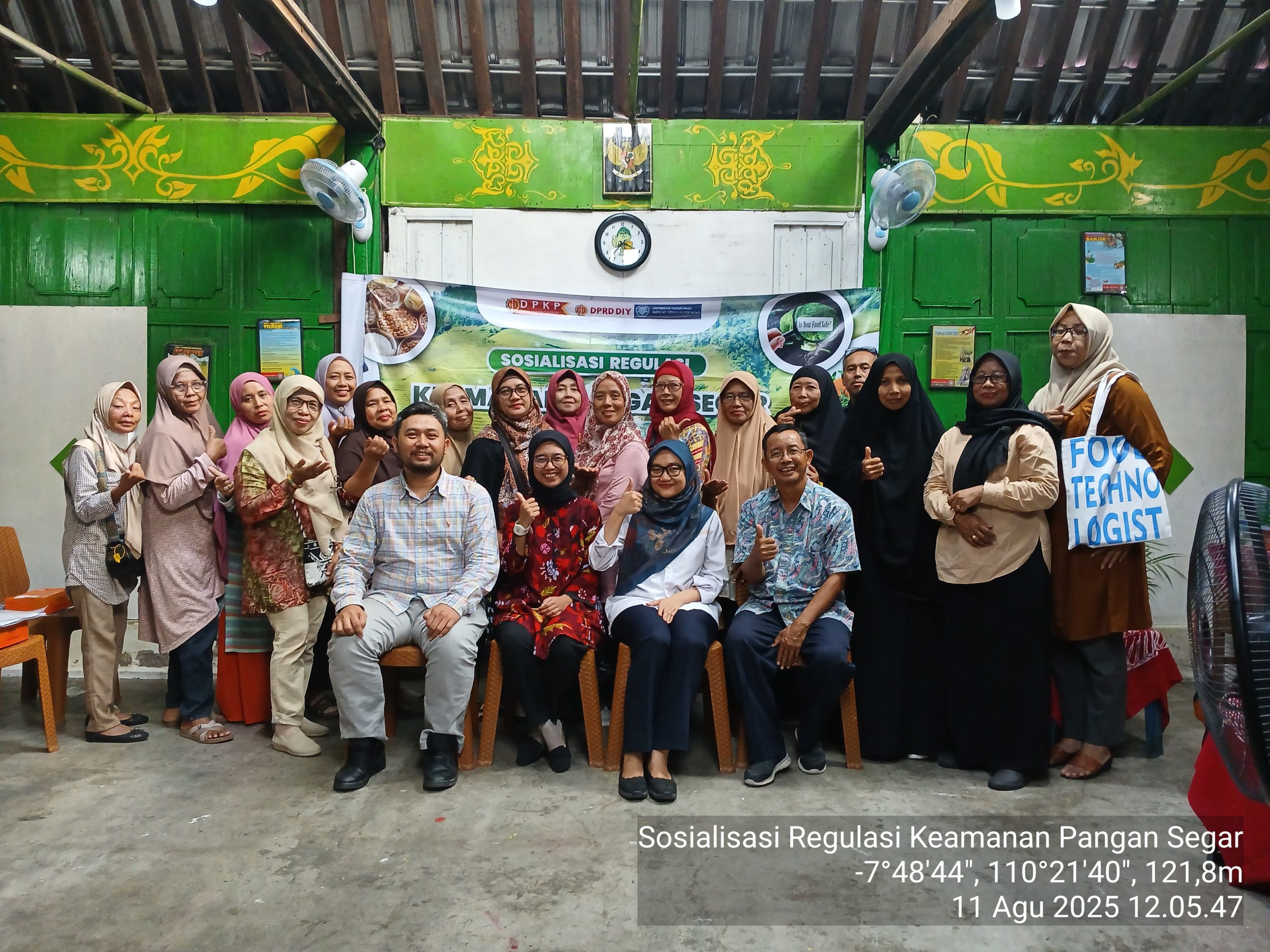 Sosialisasi Keamanan Pangan Segar 2025 DPKP DIY: FTP UGM Edukasi ...