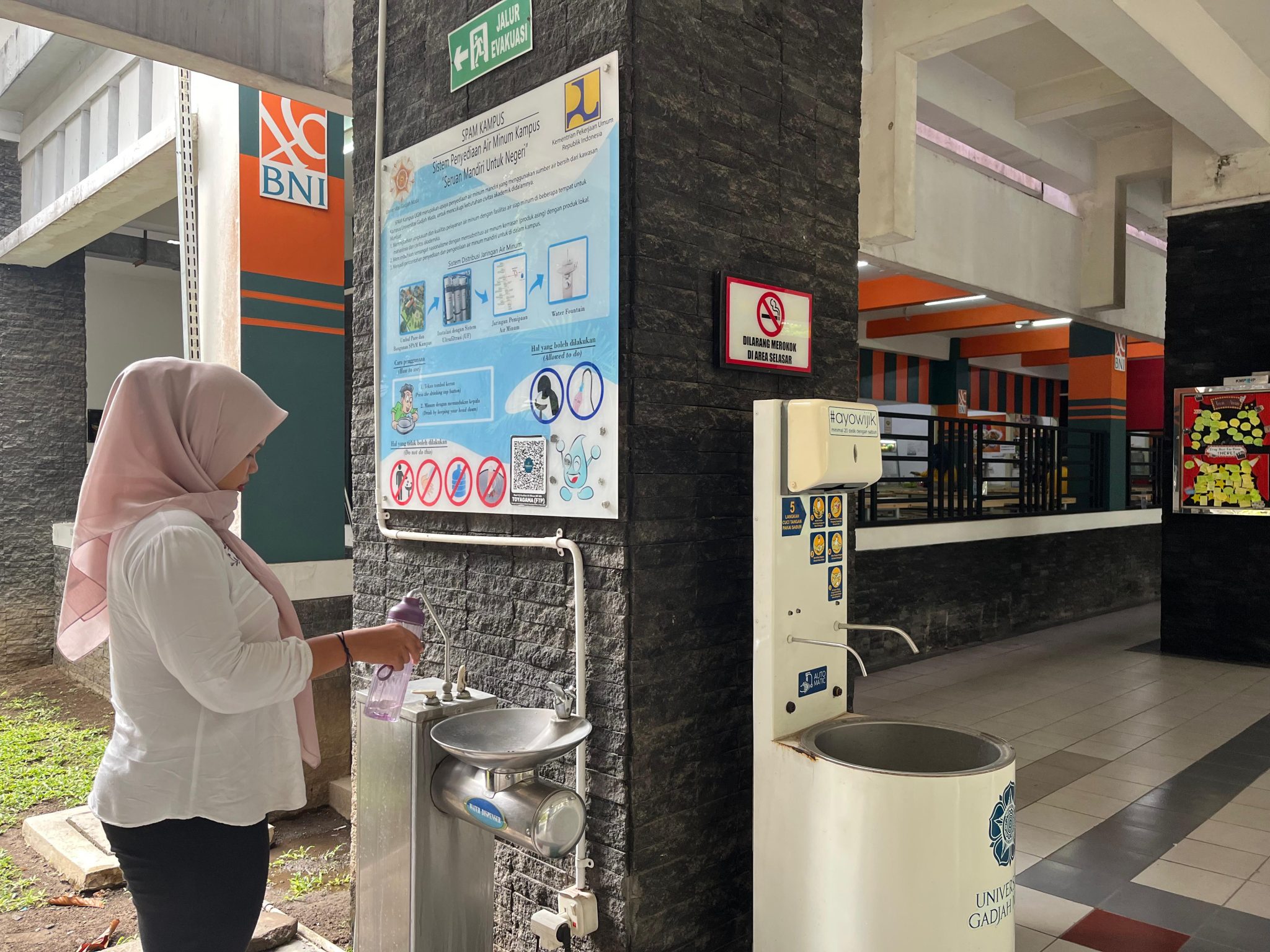 FTP UGM Sediakan Fasilitas Air Minum Gratis melalui Sistem TOYAGAMA ...